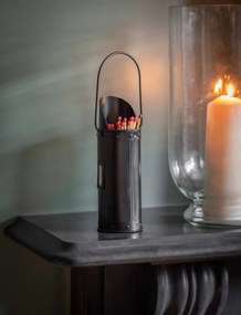 Box na zápalky Latton Match Holder Black Garden Trading
