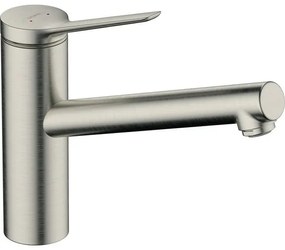 Hansgrohe Zesis M33 Dřezová baterie se sprchou pro nízkotlaké/beztlakové ohřívače, nerez 74806800