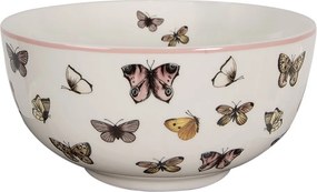 Porcelánová miska s motýlky Butterfly Paradise - Ø 14*7 cm / 500 ml