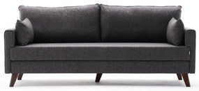 Hanah Home Rozkládací pohovka BELLA antracit 208 cm 825BLC2575