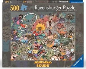 RAVENSBURGER Puzzle Skurkarnas Skurk / 500 dílků