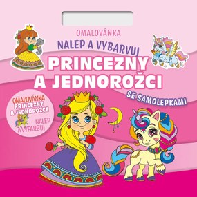 Baloušek - Nalepuj a vybarvuj! Princezny a jednorožci