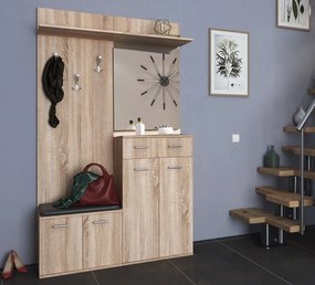 VerDesign Předsíň ARMADIO, dub sonoma