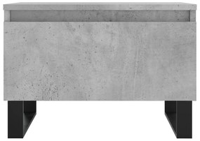 Konferenční stolky 2 ks betonově šedé 50 x 46 x 35 cm kompozit - Default Title