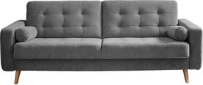 XXXLutz ROZKLÁDACÍ POHOVKA, textil, kompozitní dřevo, tmavě šedá MID.YOU - Rozkládací pohovky - 002220030906