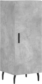 Skříň highboard betonově šedá 34,5x34x180 cm kompozitní dřevo 3200149
