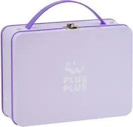 PLUS-PLUS Kufřík kovový Pastel / Stavebnice / 600 dílků
