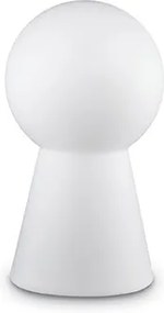 Venkovní stojací lampa Ideal Lux Birillo TL1 outdoor 131955 bílá 22cm