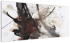 Abstrakce - obrazy do obýváku (100x40cm)