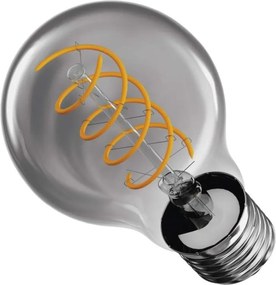 LED žárovka DECO SMOKED A60 teplá bílá
