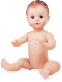 Petitcollin Koupací panenka 50 cm (modré oči)