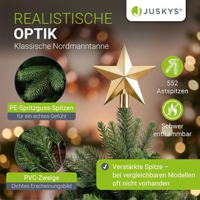 Juskys Umělý vánoční stromek Norvi Velikost: L