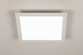 Stropní stmívatelné designové bílé LED svítidlo Claudes W