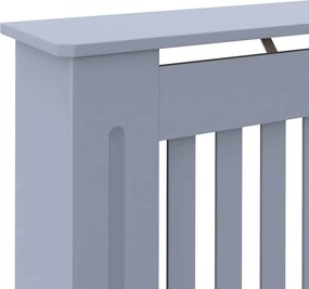 Kryt na radiátor antracitový 172 x 19 x 81,5 cm MDF 288179
