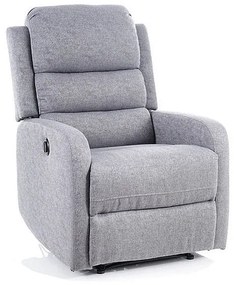Casarredo - Komfort nábytek Relaxační polohovací křeslo PEGAZ šedá