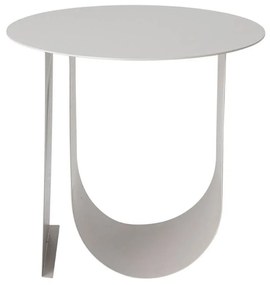 Kovový odkládací stolek bodhi ø 43 x 38 cm šedý MUZZA