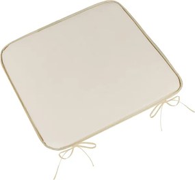 Bellatex Sedák Adéla hladký 40x40 cm Bílá káva