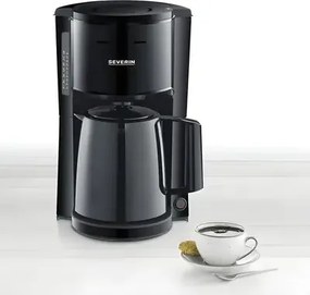 Severin KA 9307 černá / Kávovar na překapávanou kávu / 2 konvice