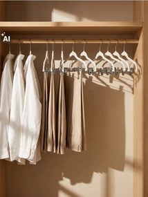 Sinsay - Sada ramínek s klipsy 5 pack - šedá