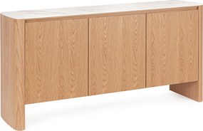 BIZZOTTO Komoda GAVRIEL hnědá 160x80 cm 8051836840829