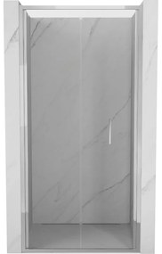 Mexen Exo, skládací dveře do otvoru 75x200 cm, 6mm čiré sklo, chromový profil, 816-075-000-01-00