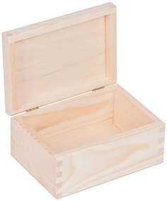 FK Dřevěná krabička - 16x12x8 cm, Přírodní