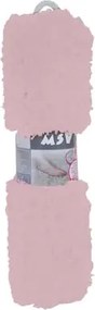MSV MICROFIBER světle růžová / Koupelnová předložka / 50 x 70 cm / mik