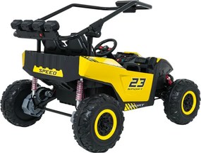 Elektrické autíčko Buggy TURBO 23 žluté