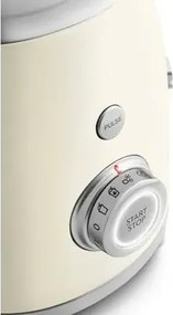 SMEG BLF03CREU béžová / Stolní mixér / 800 W / 1.5 l / 4 programy