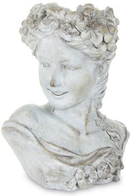 Květináč z kameniny busta 134927