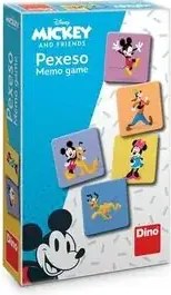 DINO Pexeso - Mickey a kamarádi / Délka hry: 20 min. / Počet hráčů: 2-
