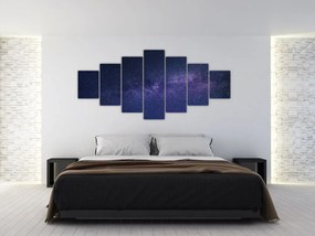 Obraz galaxie (210x100 cm)