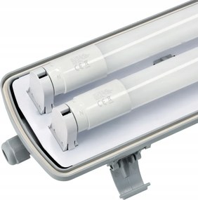 LED hermetické svítidlo 60cm 18W 1900lm 6500K - studená bílá