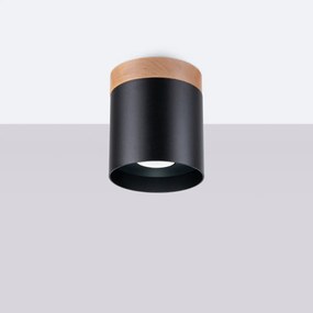 Sollux Lighting Stropní svítidlo RIF černé