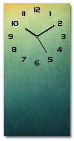 Wallmuralia Nástěnné skleněné hodiny Gradient pozadí 30x60 cm