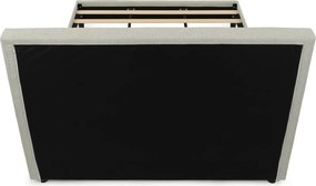 Autronic Čalouněná dvoulůžková postel BED-M180 Barva potahu: Tmavě šedá