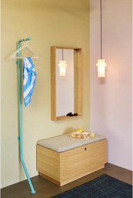Modrý kovový věšák 36x182 cm Bend – Hübsch