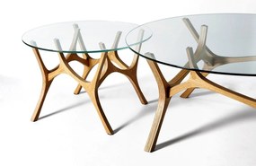 Dubový konferenční stolek Tabanda Moose 59 cm