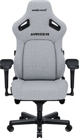 Herní židle anda seat kaiser 4 premium gaming chair - xl size grey fabric