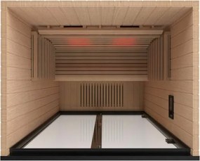 Sentiotec finská infrasauna ONNI small 1300x1040x2000mm