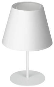 Luminex Stolní lampa ARDEN 1xE27/60W/230V pr. 20 cm bílá LU3438