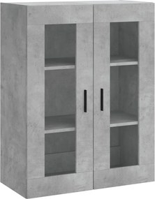 Skříň highboard betonově šedá 69,5x34x180 cm kompozitní dřevo 3198229