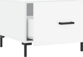 vidaXL Konferenční stolky 2 ks 50 x 50 x 40 cm kompozitní dřevo [829401] Barva: Bílá