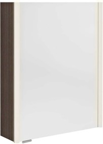 Sapho Alix - Zrcadlová skříňka s LED osvětlením 56x70x18 cm, 2x dvířka, P/L, borovice rustik AX156-0016