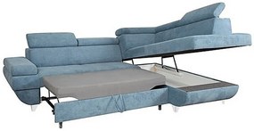 Casarredo - Komfort nábytek Rohová sedací souprava BOSCHI rozkládací s úĺožným prostorem, pravá, látky A1 | potah: gemma 11