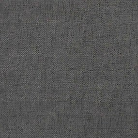 Relaxační křeslo tmavě šedé textil 341149