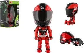 TEDDIES Figurka motorkáře 12 cm / Ohebné klouby / Kov/plast / Odnímate