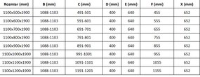 Mexen Roma sprchový kout 110 x 90 cm, 6mm sklo, zlatý profil-čiré sklo + slim sprchová vanička 5cm, 854-080-090-50-00-4010