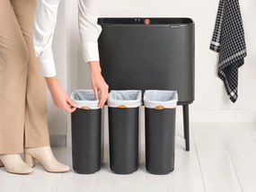 Brabantia BO Touch Bin 3x11L tmavě šedá