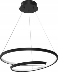 Milagro Závěsná lampa Lucero Black 48W Led Moderní Led 1 ks